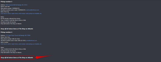 Tutorials: Reviewing A Driver's Emailed Route Sheet