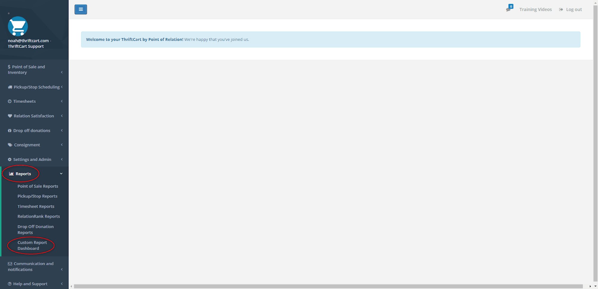Tutorials: Custom Reports Dashboard