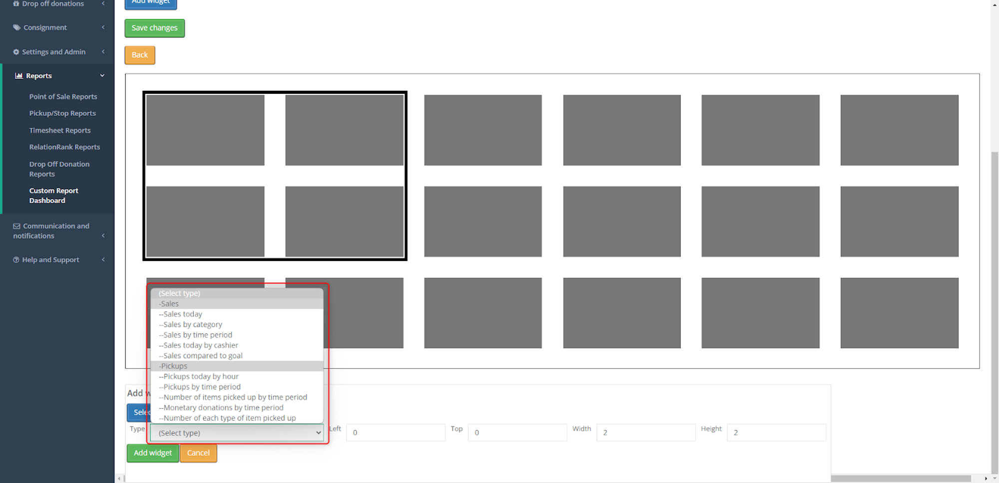 Tutorials: Custom Reports Dashboard
